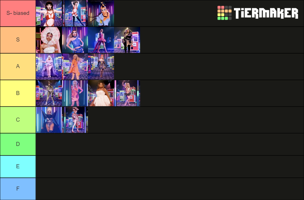 RPDR S14 Ruveal: Looks Ranked Tier List (Community Rankings) - TierMaker