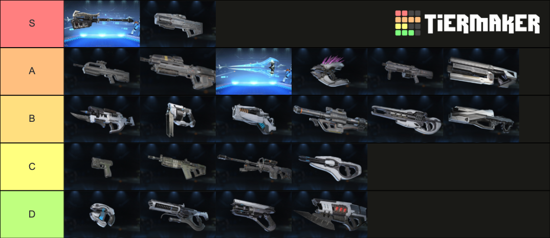Halo Infinite Weapons Tier List (Community Rankings) - TierMaker