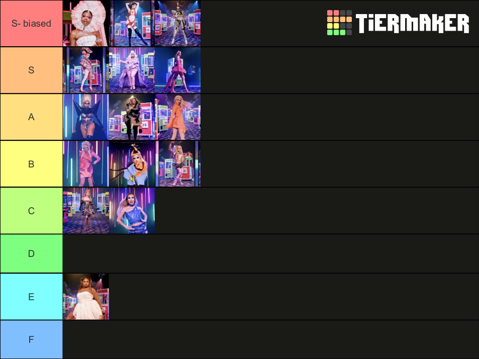 RPDR S14 Ruveal: Looks Ranked Tier List (Community Rankings) - TierMaker
