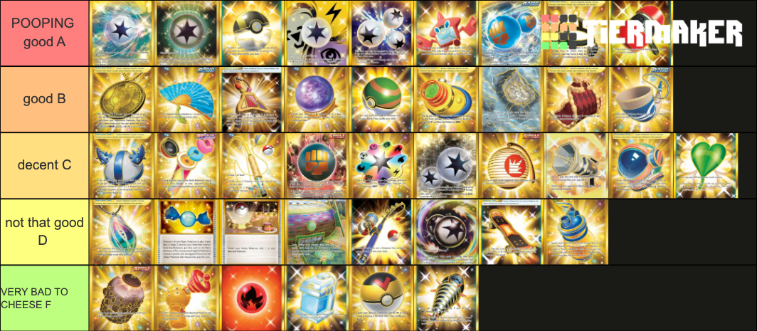 most expensive secret rare Pokemon trainer VER 2. Tier List (Community ...
