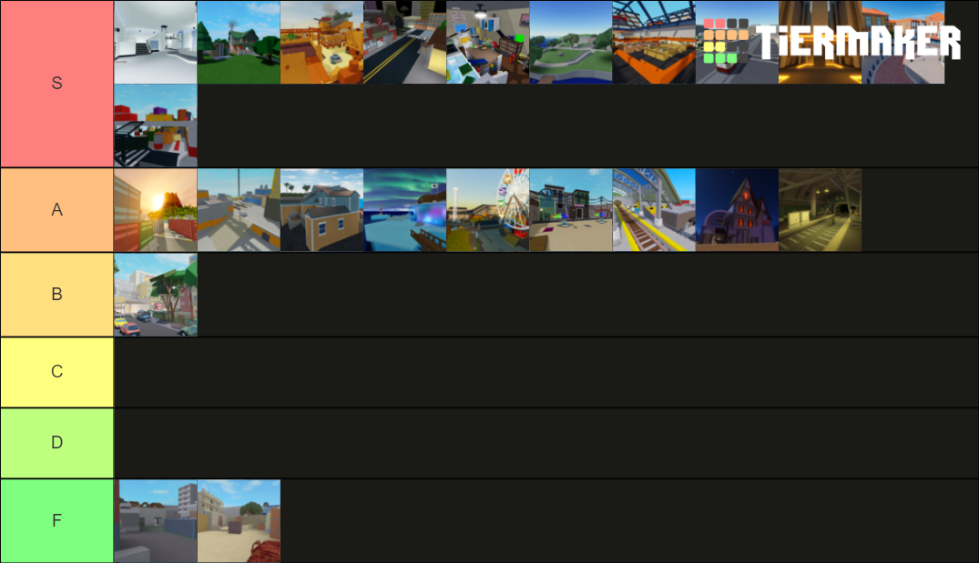 Arsenal Maps Tier List (Community Rankings) - TierMaker