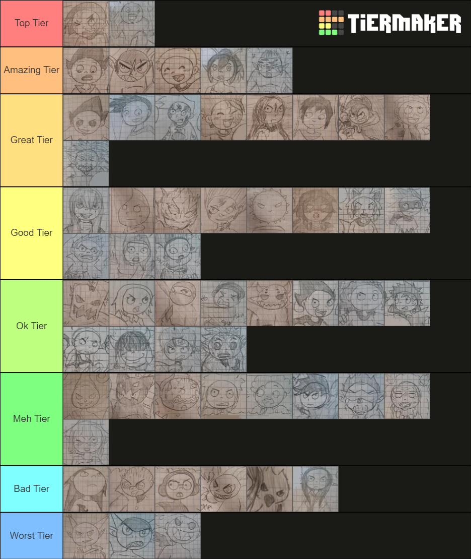 Ugly Drawings Tier List (Community Rankings) - TierMaker