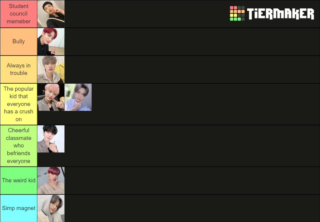 ATEEZ - Students Tier List (Community Rankings) - TierMaker