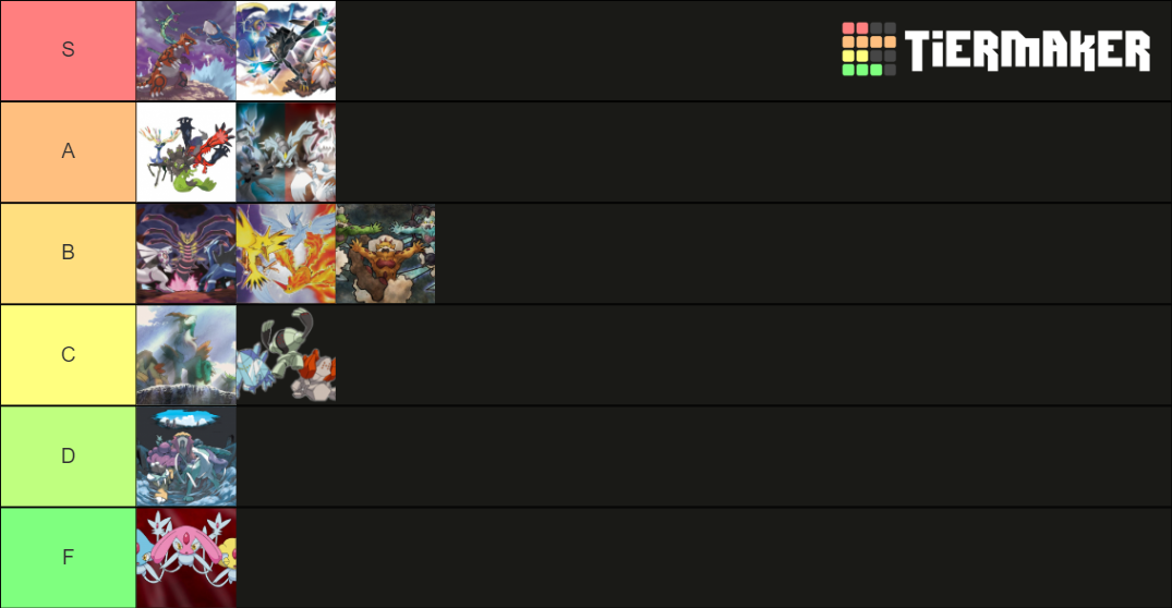 Legendary Trios Tier List (Community Rankings) - TierMaker