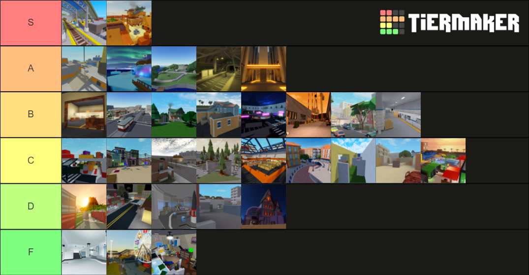 Arsenal Maps Tier List (Community Rankings) - TierMaker