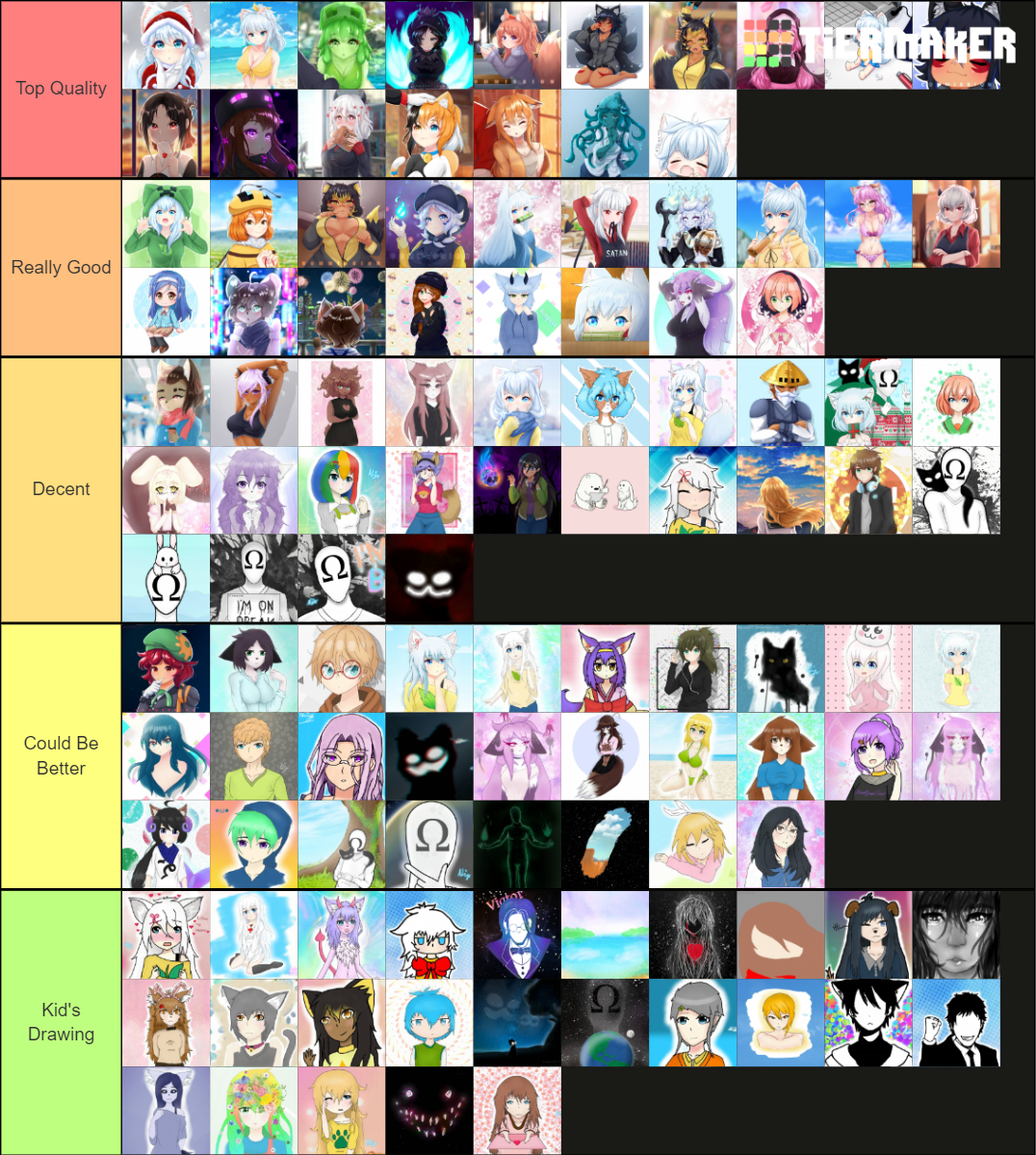 Kayasa Illustrations Tier List (Community Rankings) - TierMaker