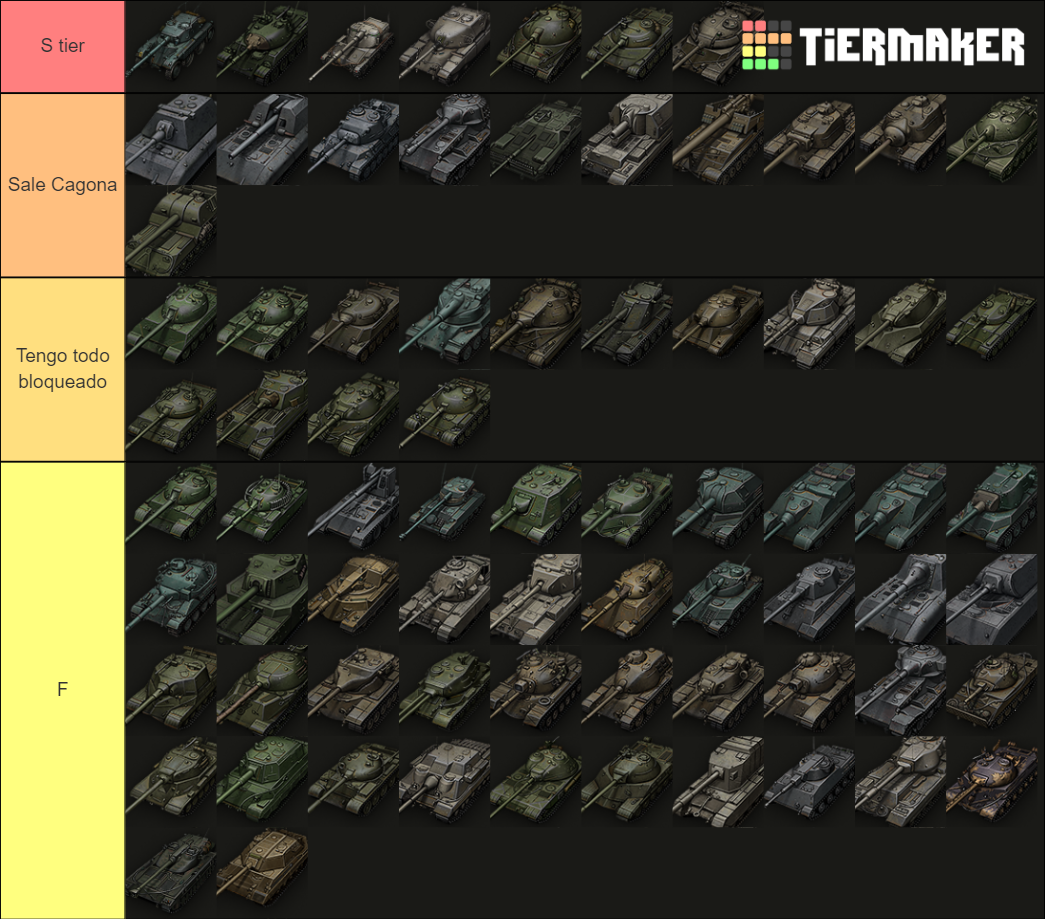 World of Tanks tier 10 tanks (1.18.1) Tier List (Community Rankings) - TierMaker