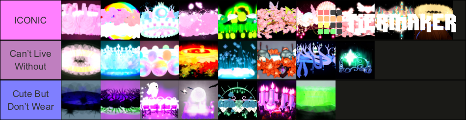 Ranking All Royale High Halos Tier List (Community Rankings) - TierMaker