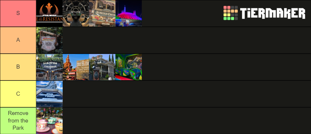 DisneyLand Ride 2022 Tier List Community Rankings TierMaker disneyland-ride-2022-tier-list-community-rankings-tiermaker