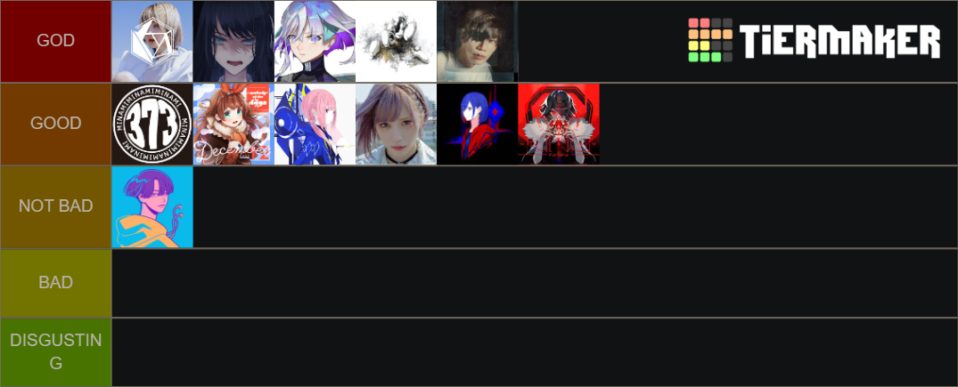 JAPONESE SINGER TIERLIST Tier List (Community Rankings) - TierMaker