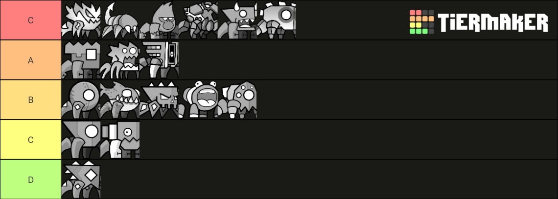 GD Spiders Tier List (Community Rankings) - TierMaker