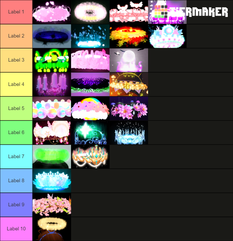 *June 2022* Royale High Halos Tier List (Community Rankings) - TierMaker