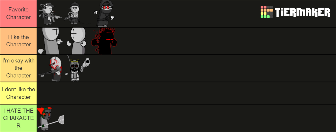 Madness Combat Character . Tier List (Community Rankings) - TierMaker