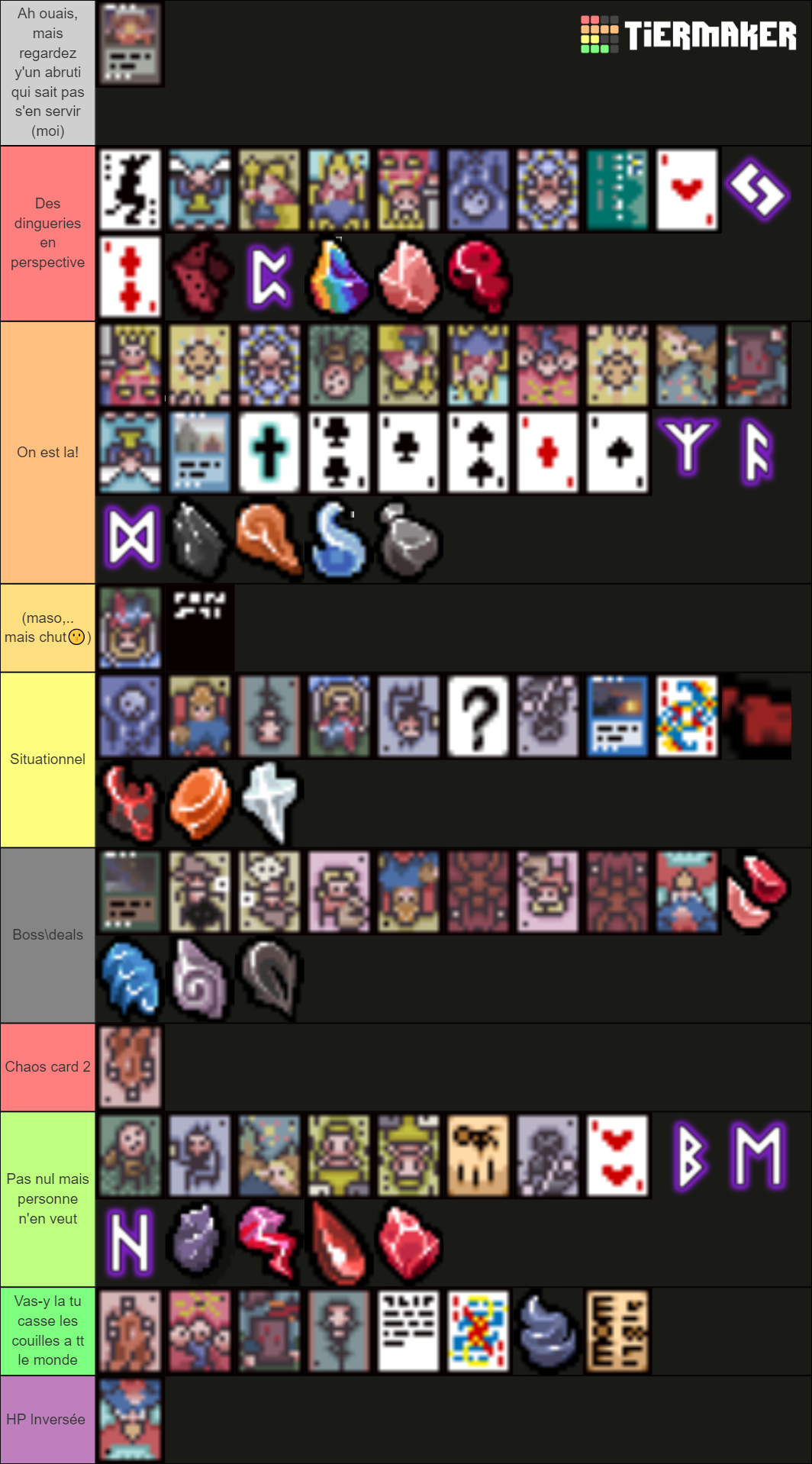 Isaac Repentance - All Cards & Runes Tier List (Community Rankings ...