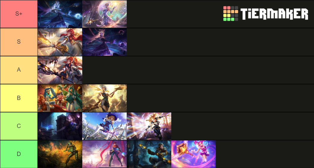 Lux Skins Tier List (Community Rankings) - TierMaker