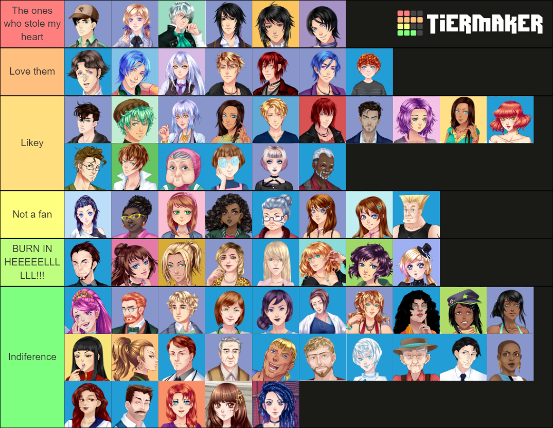 CDM CHARACTERS Tier List (Community Rankings) - TierMaker