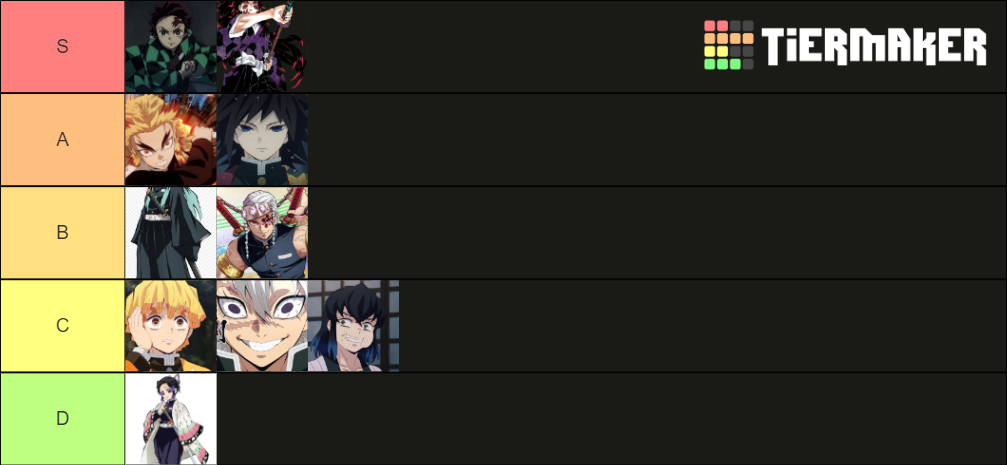 Demonfall Breath Tiers Tier List (Community Rankings) - TierMaker
