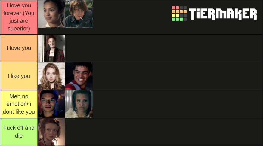 Skins gen 3 Tier List (Community Rankings) - TierMaker