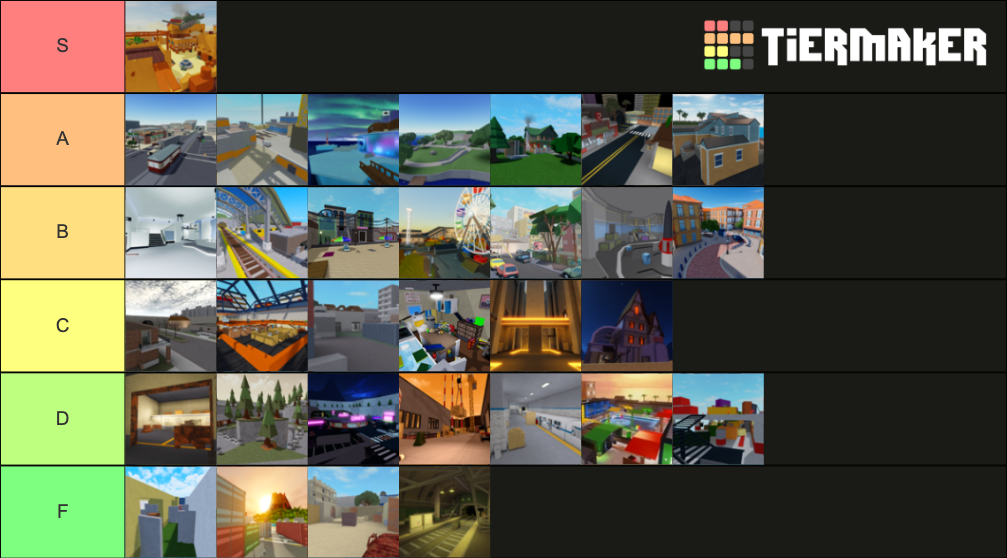 Arsenal Maps Tier List (Community Rankings) - TierMaker