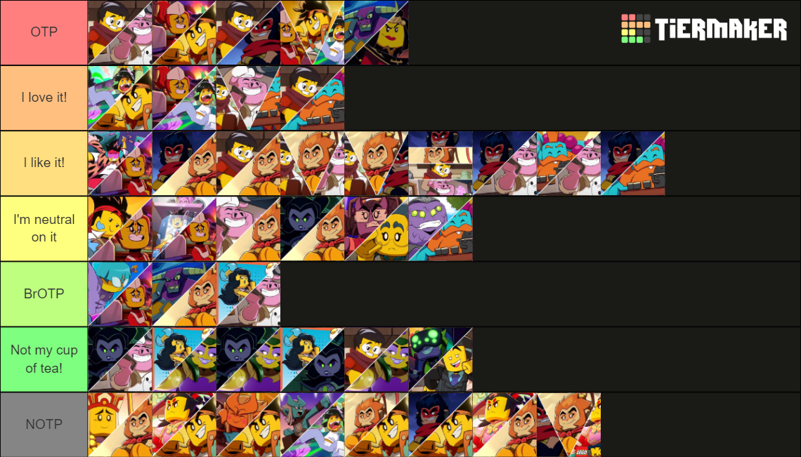 LEGO Monkie Kid Ships Tier List (Community Rankings) - TierMaker