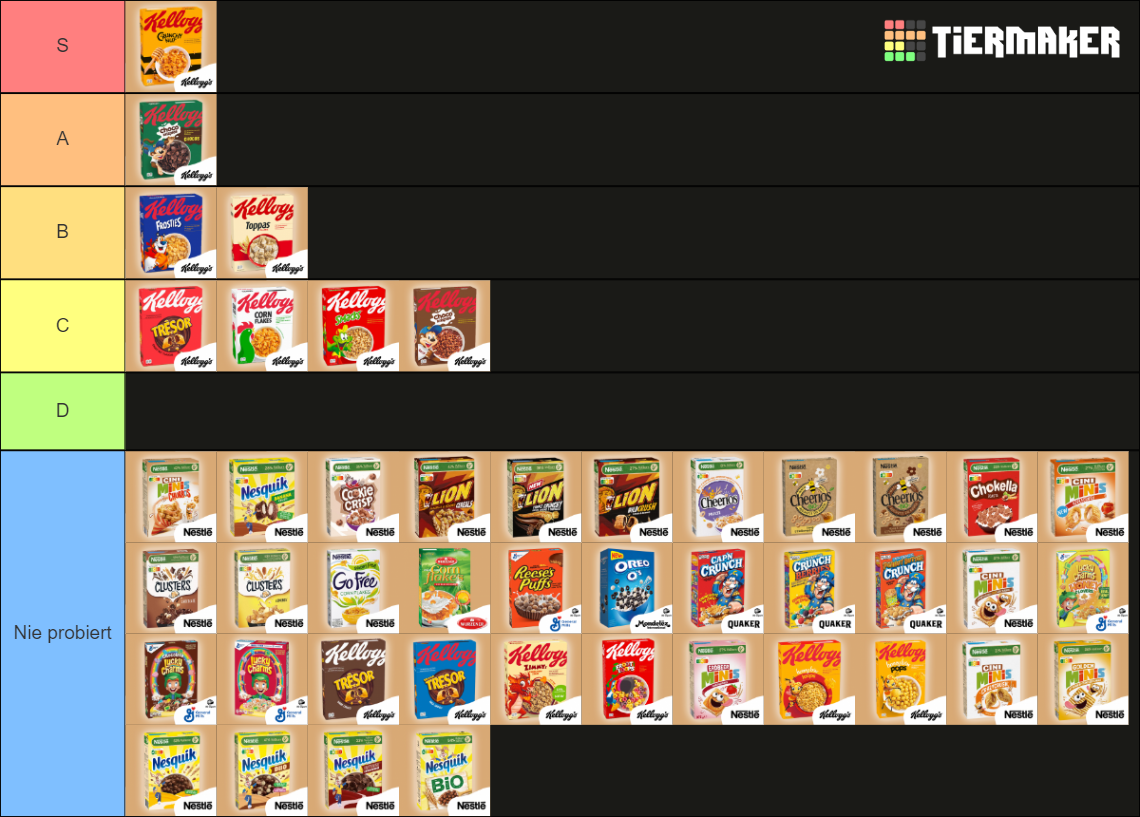 Cornflakes um klein und schmächtig zu werden Tier List (Community ...