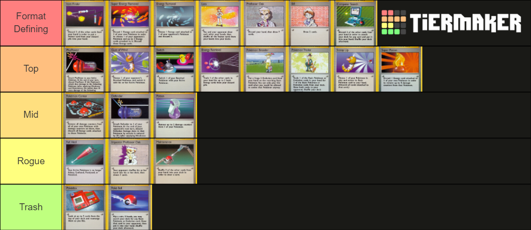 Base Set 2 Trainers Tier List (Community Rankings) - TierMaker