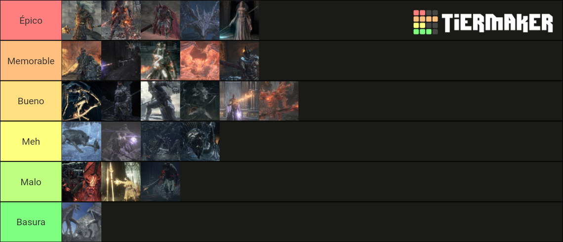 Bosses Dark Souls 3 Tier List (Community Rankings) - TierMaker