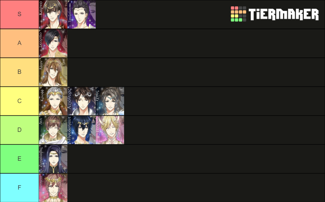 Star Crossed Myth Tier List (Community Rankings) - TierMaker