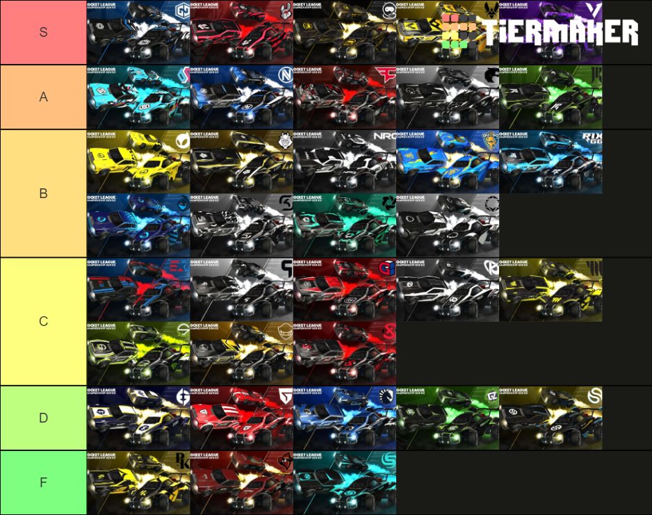 RLCS Home Decals 21-22 Season -AW Tier List (Community Rankings ...