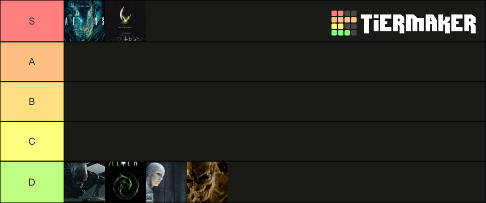 Alien Movies Tier List (Community Rankings) - TierMaker