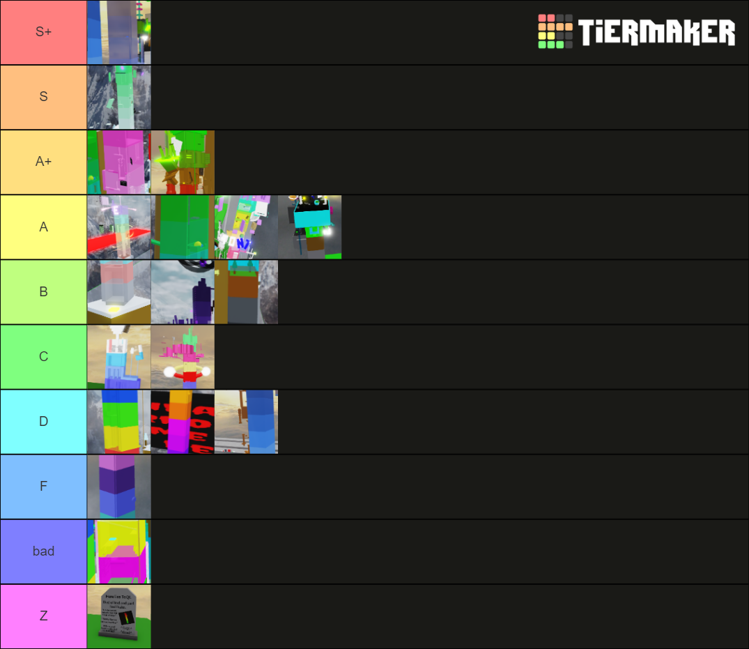 GPT Tower List Tier List (Community Rankings) - TierMaker