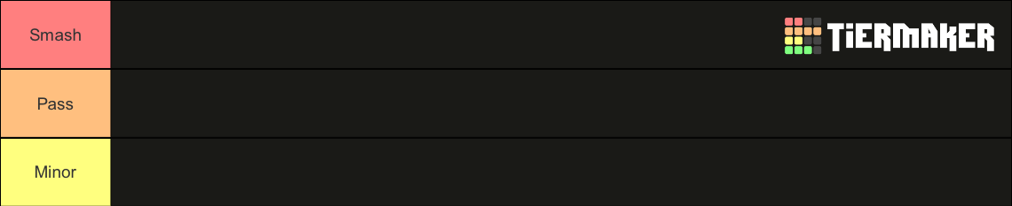 ONE [HfjONE] Characters v2 Tier List (Community Rankings) - TierMaker