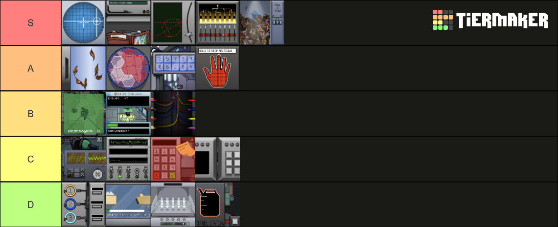 Recent Among Us Tier Lists - TierMaker