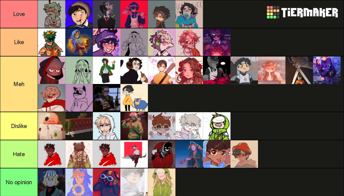 Dream smp 2021 ALL CANON Tier List (Community Rankings) - TierMaker