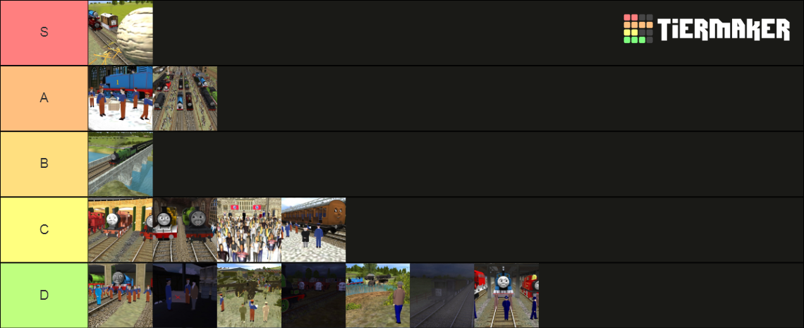 Stories of Sodor Season 2 Tier List (Community Rankings) - TierMaker