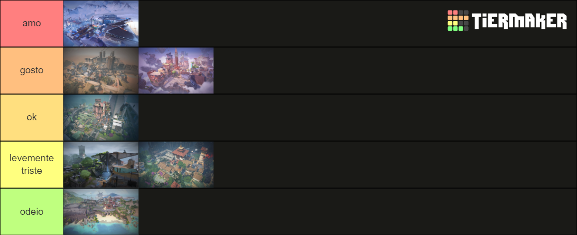 Valorant Map (Fracture) Tier List (Community Rankings) - TierMaker