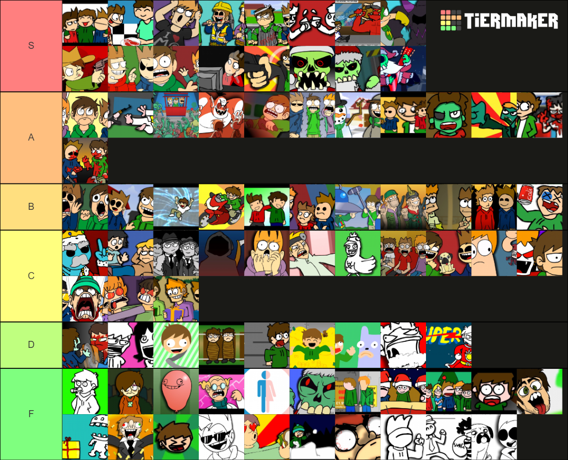 Eddsworld Episodes Tier List (Community Rankings) - TierMaker