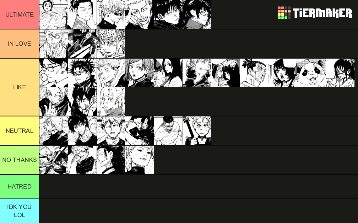 JJK Rankings as of Culling Games Arc! Tier List (Community Rankings ...