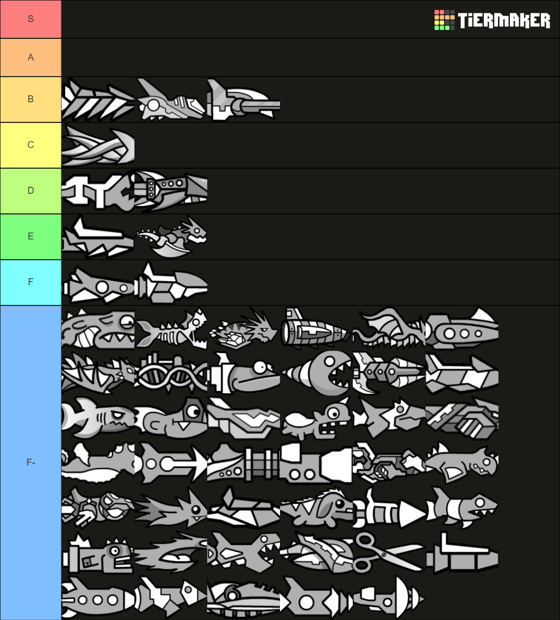 All Geometry dash Ships 2.11 Tier List (Community Rankings) - TierMaker