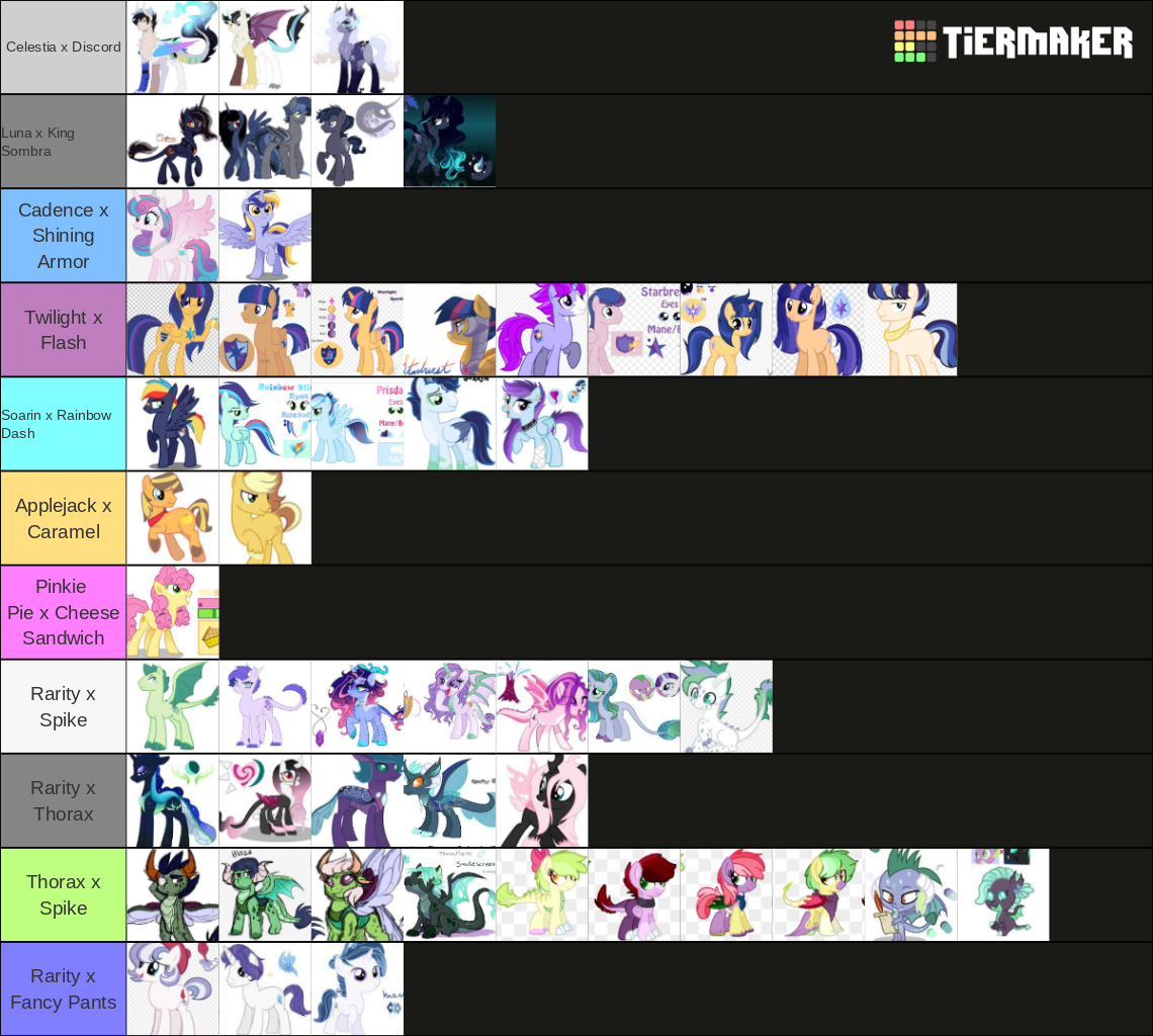 MLP Next gen Tier List (Community Rankings) - TierMaker