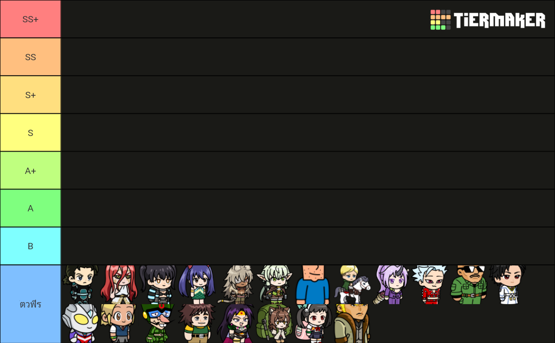 Line Rangers Colabo Character Tier List (Community Rankings) - TierMaker