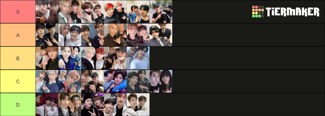 stray kids ships Tier List (Community Rankings) - TierMaker