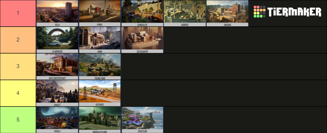 Rainbow Six Siege Y7S1 Demon Veil Maps Tier List (Community Rankings ...
