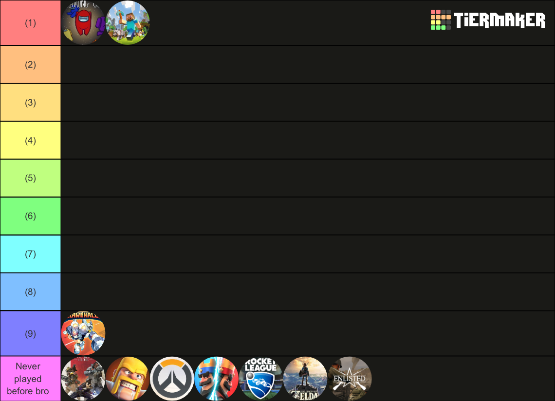 My Top 10 Favorite Video Games of ALL TIME! Tier List (Community ...