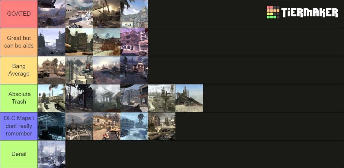 Modern Warfare 2 Multiplayer Maps Tier List (Community Rankings ...