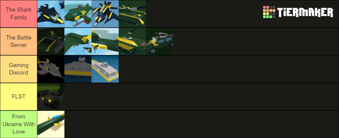 Base Wars Vehicles Tier List (Community Rankings) - TierMaker