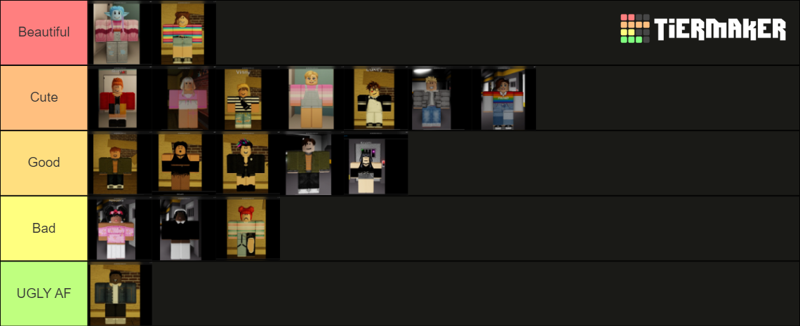 Flicker characters (LGBTQ+) Tier List (Community Rankings) - TierMaker