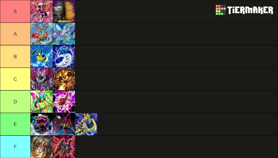 Insect Archetype in YGO Tier List (Community Rankings) - TierMaker