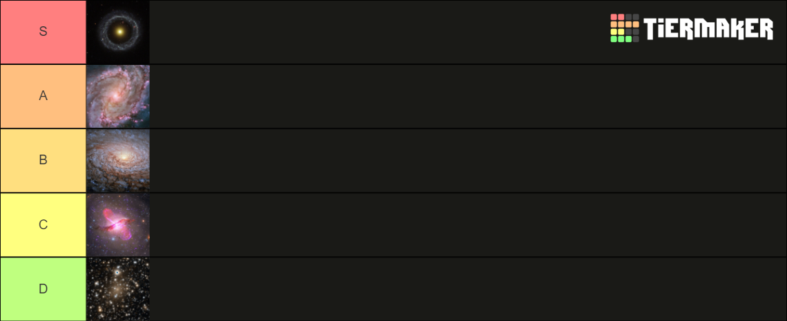 Galaxy tierlist Tier List (Community Rankings) - TierMaker