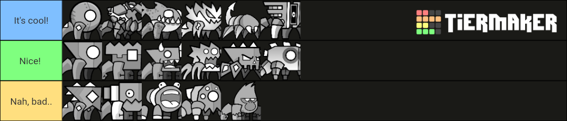 Geometry Dash Spiders Tier List (Community Rankings) - TierMaker